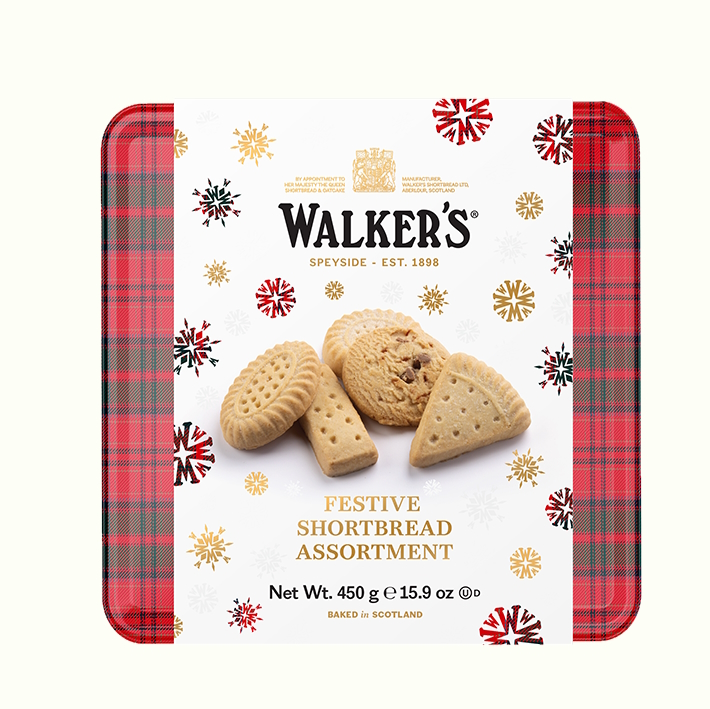 Walkers - Festive Shortbread Assortment 450g - Dose