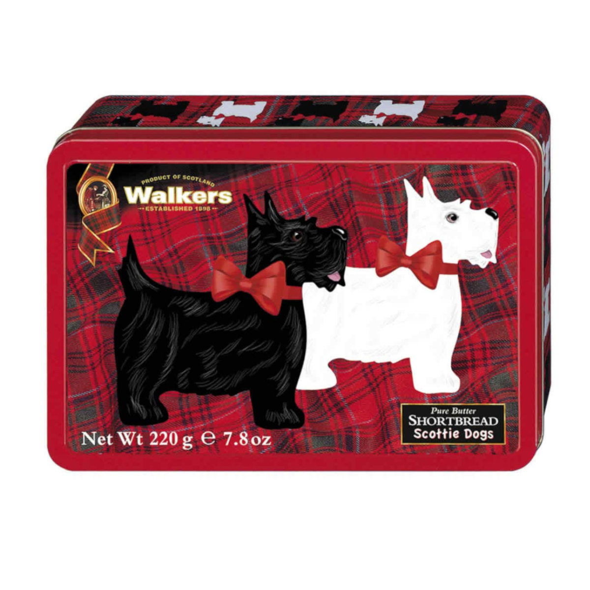 Walkers - Scottie Dog shaped Shortbread 220g – Dose