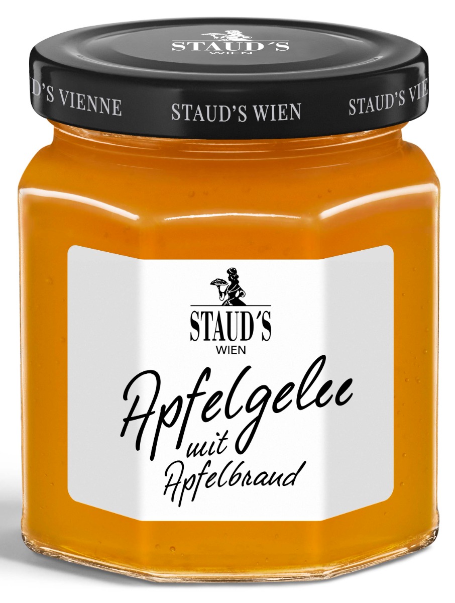Staud's Wien - die Limitierten - Apfelgelee mit Gölles Apfelbrand 250g